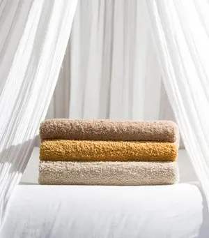 ABYSS & HABIDECOR Super Pile Face Cloth - Yellow