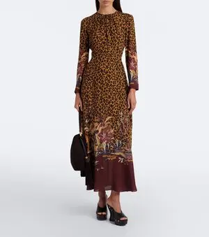 Etro Leopard-print Maxi Dress