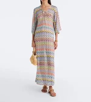 Missoni Zigzag Lame Kaftan