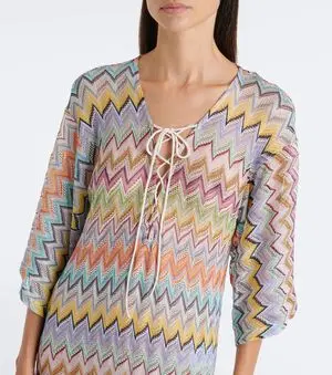 Missoni Zigzag Lame Kaftan