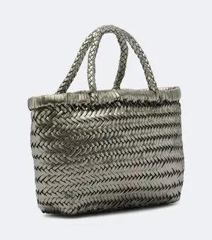 Rixo X Dragon Diffusion Lysia Leather Top-handle Bag