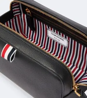 Thom Browne Leather Toiletry Bag