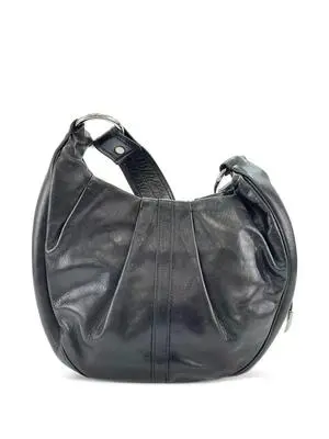 Saint Laurent 2010s Classic Pleats Shoulder Bag - Black
