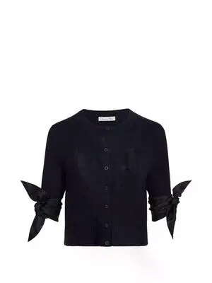 Oscar De La Renta Ribbed Cardigans For Women