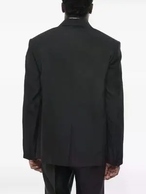 Givenchy Double-breasted Satin-lapel Blazer