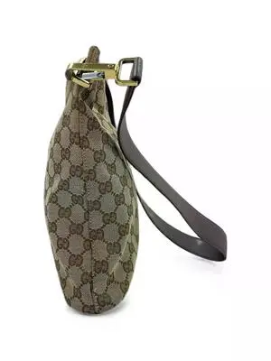 Gucci 1990 Gg Canvas Shoulder Bag