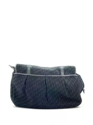 Dior 2000s Diorissimo Buckle Messenger Bag
