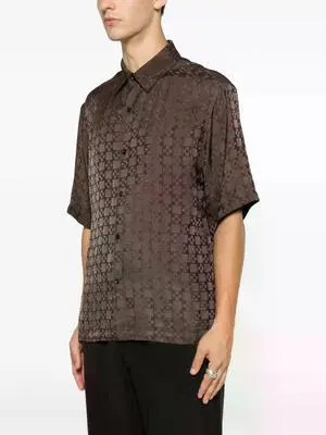 Sandro Monogram-pattern Shirt