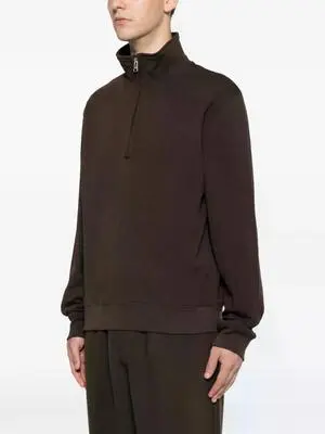 Sandro Quarter-zip Funnel-neck Sweatshirt