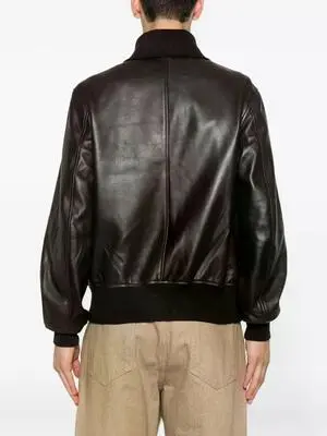 Sandro Ribbed-trim Trucker-collar Jacket