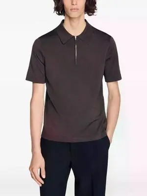 Sandro Zip-fastening Polo Shirt