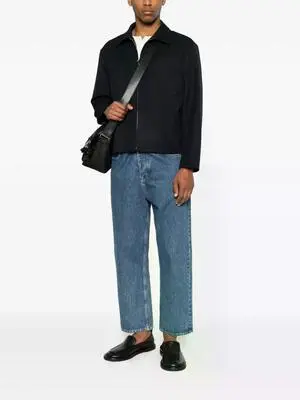 Sandro Zip-up Wing-collar Jacket