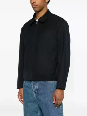 Sandro Zip-up Wing-collar Jacket