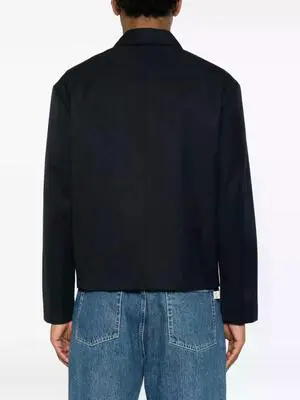 Sandro Zip-up Wing-collar Jacket