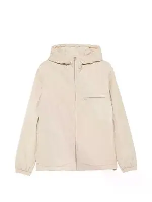 Sandro Logo-detail Zip-up Jacket - Neutrals