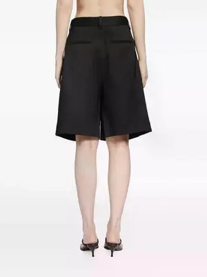 Khaite Auggie Pleated Shorts