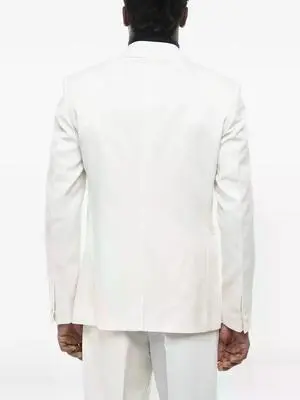 Givenchy Double-breasted Peak-lapel Blazer - Neutrals