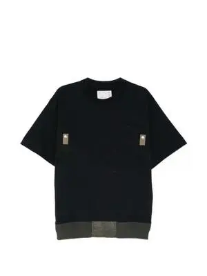 Sacai Cotton T-shirt - Blue