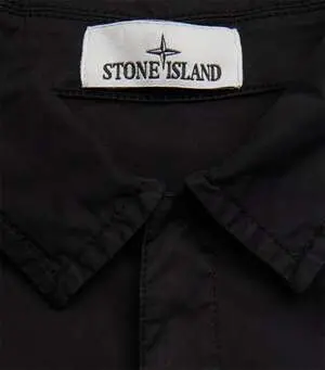 Stone Island Stretch-cotton Compass Overshirt
