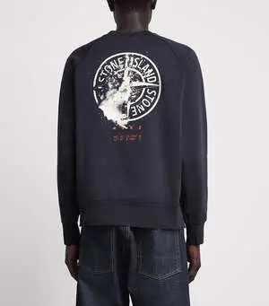 Stone Island Oversized Desert Print Sweatshirt