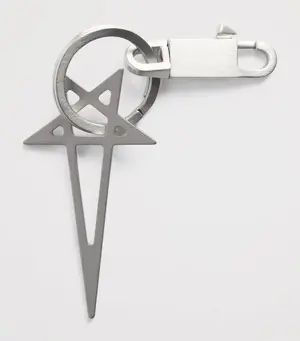 Rick Owens Pentagram Keyring