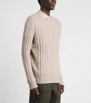 Polo Ralph Lauren Cashmere Cable-knit Sweater