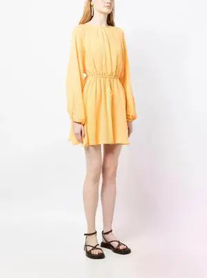 Faithfull The Brand Constance Open-back Minidress