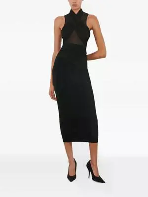Wardrobe.NYC Ruched Midi Skirt