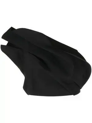 Rachel Gilbert Aurora Gathered Crop Top - Black