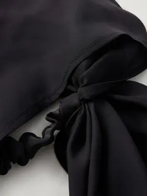 JENNIFER BEHR Kamryn Silk-georgette Headpiece
