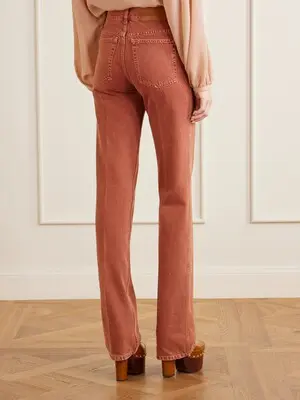 Chloé High-rise Straight-leg Jeans