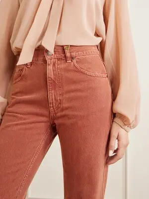 Chloé High-rise Straight-leg Jeans