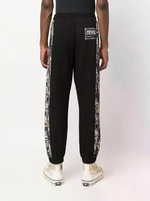 Versace Floral-stripe Track Pants