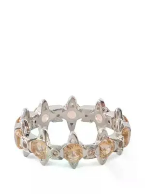 VIVIENNE WESTWOOD Warwick Crystal-embellished Ring