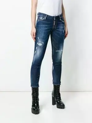 Dsquared2 Distressed Skinny Jeans