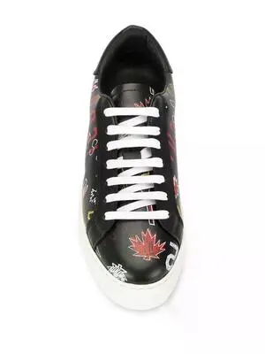 Dsquared2 Icon Print Sneakers