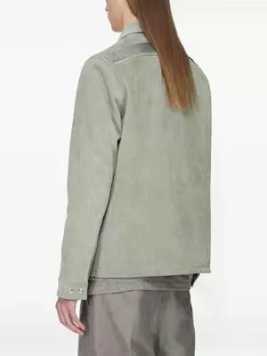 Rick Owens Suede Zip-up Jacket
