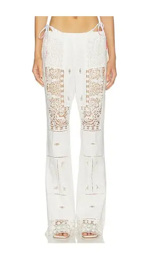 LoveShackFancy Lilo Pant In . Also - White