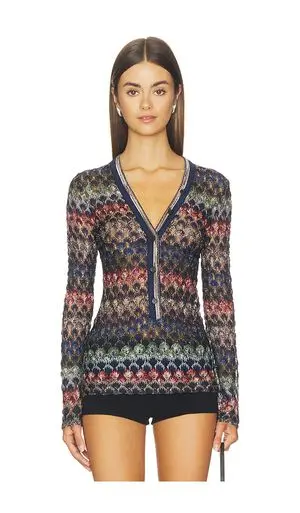 Missoni V-neck Sweater In . Also - Multi