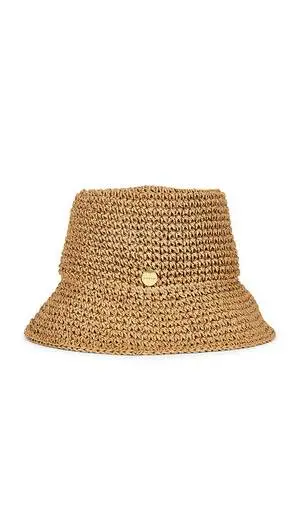 Gigi Pip Sal Bucket Hat Straw - Neutral