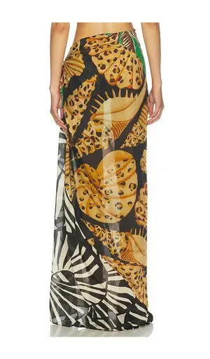 Farm Rio Sarong With Trims