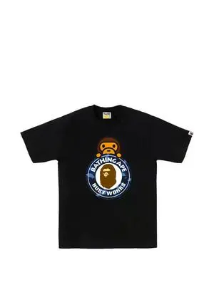 A BATHING APE Milo Busy Works T-shirt - Black