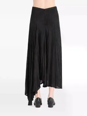 MARC LE BIHAN Asymmetric Flared Maxi Skirt