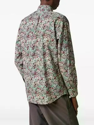 Paul Smith Slim-fit Multicolour Ditsy Floral Print Shirt