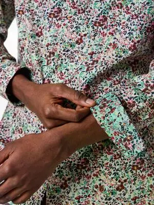 Paul Smith Slim-fit Multicolour Ditsy Floral Print Shirt