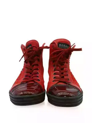 Hogan Rebel Studded High-top Sneakers