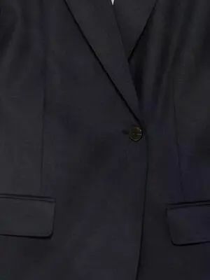 ALYSI Single-breasted Notched-lapels Blazer