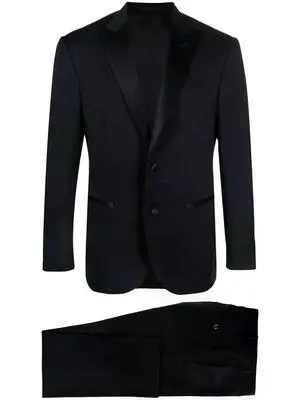 Corneliani Single-breasted Three-piece Suit - Blue