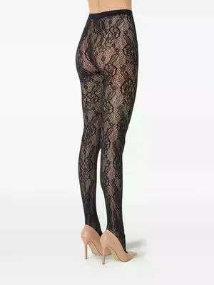 Wolford Floral Lace-mesh Tights