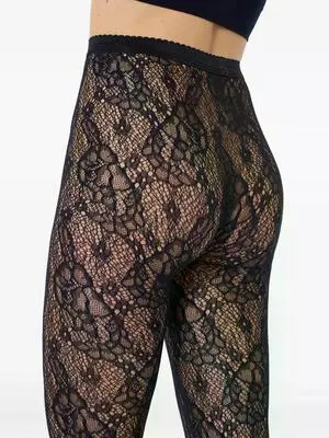 Wolford Floral Lace-mesh Tights